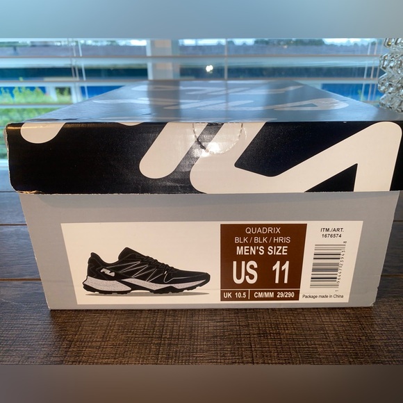 Fila | Shoes | Fila Mens Trail Quadrix Shoe New | Poshmark